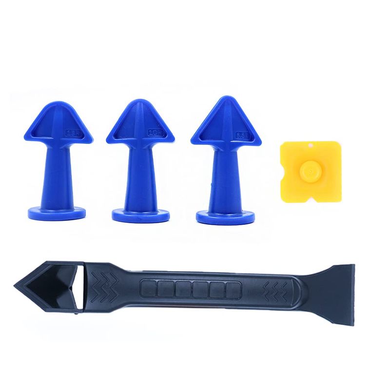 CENPEK 5 in 1 Caulking Tools kit, Silicone Caulking Finisher Grout Tool ...