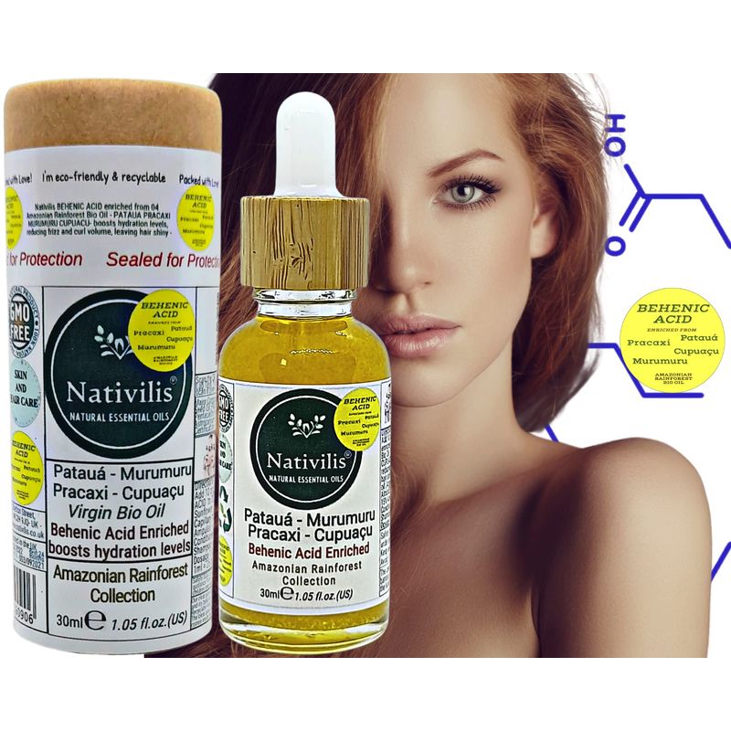Nativilis BEHENIC ACID enriched from 04 Amazonian Rainforest Bio Oil ...