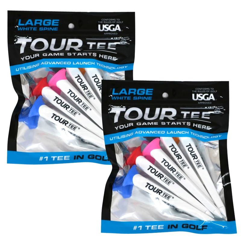 Tour Tee Golf Tee, USGA Compatible, Authentic Japanese Product, Combo ...