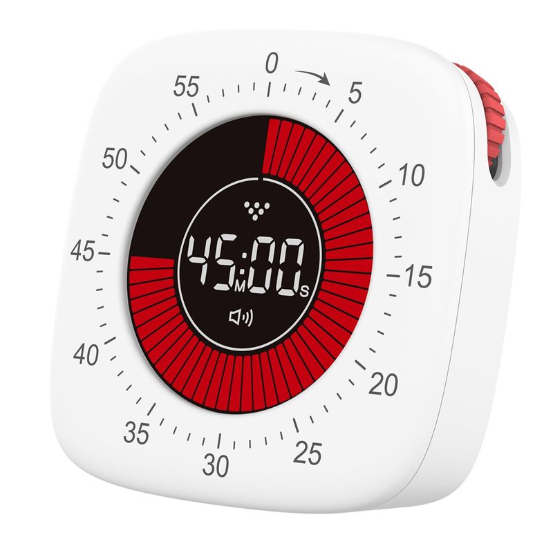 AuyKoo Visual Timer for Kids, Pomodoro Timer Desk, ADHD Timer ...