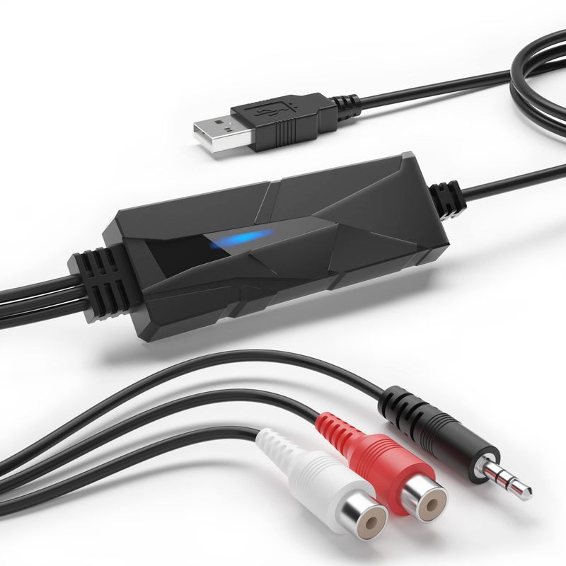 DriverGenius AudioXfer USB Audio Capture Device – Capture Audio from ...