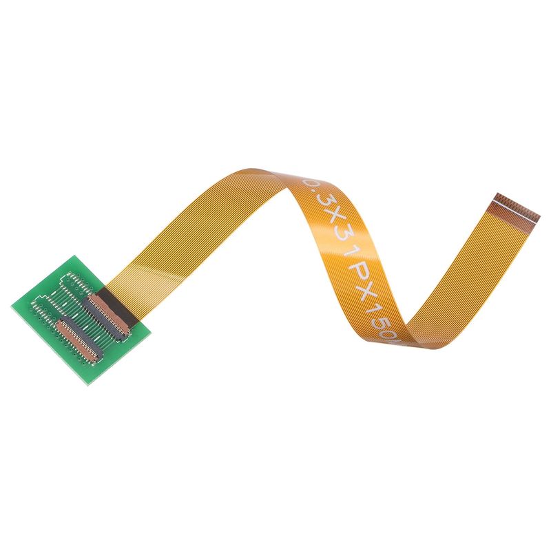 uxcell Flexible Flat Ribbon Cable with Extension Connector 0.3mm Pitch ...