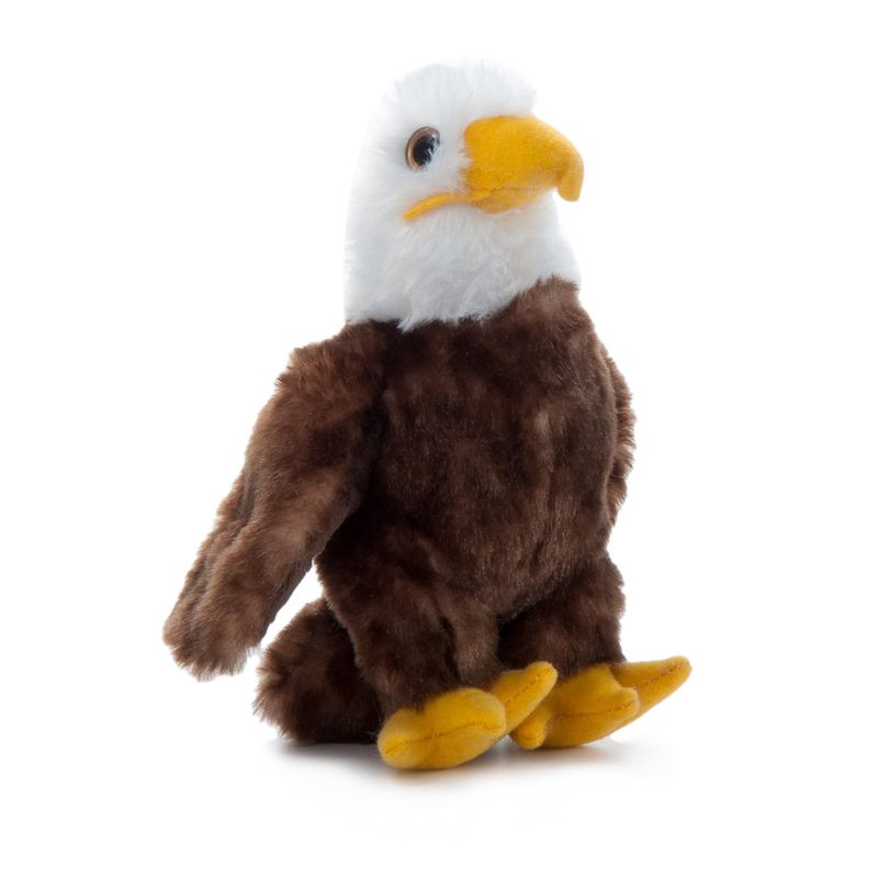The Petting Zoo Bald Eagle Stuffed Animal Plushie, Gifts for Kids, Wild ...
