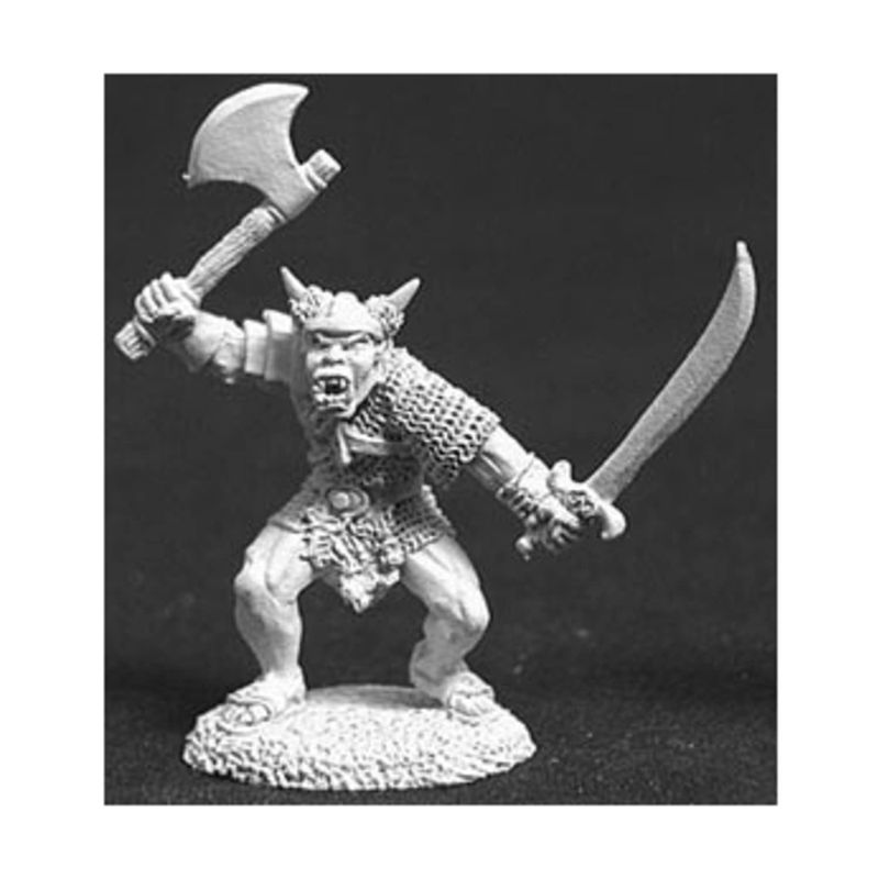 Reaper Miniatures Orc Warrior Of Kargir #02262 Dark Heaven Unpainted ...
