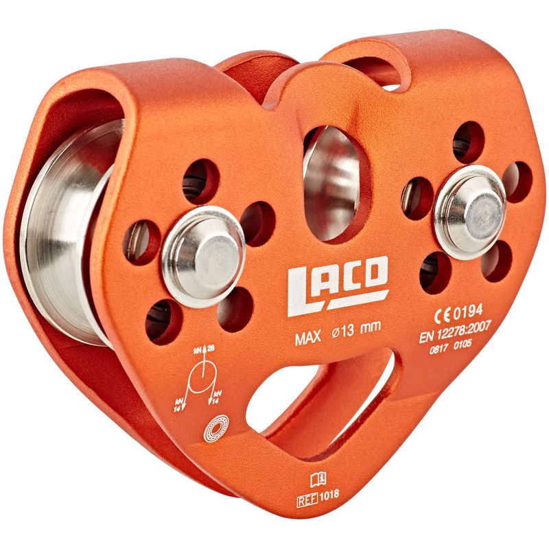 LACD Unisex – Erwachsene Tandem Pulley Seilrollen, Black, Uni - Online ...