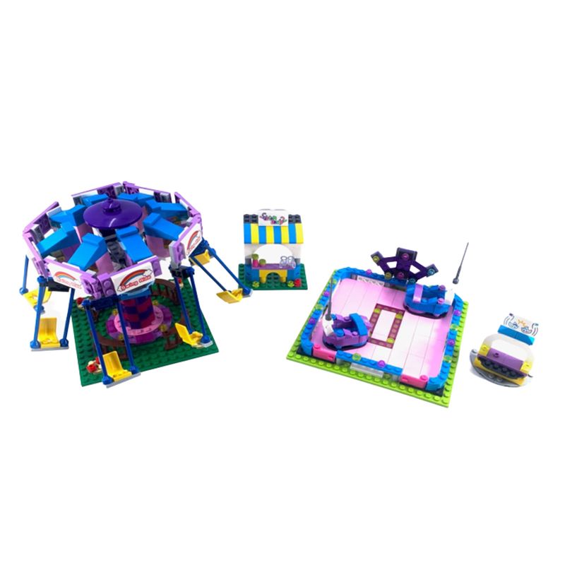 General Jim's City Amusement Park 2 Piece Modular Building Block Brick ...