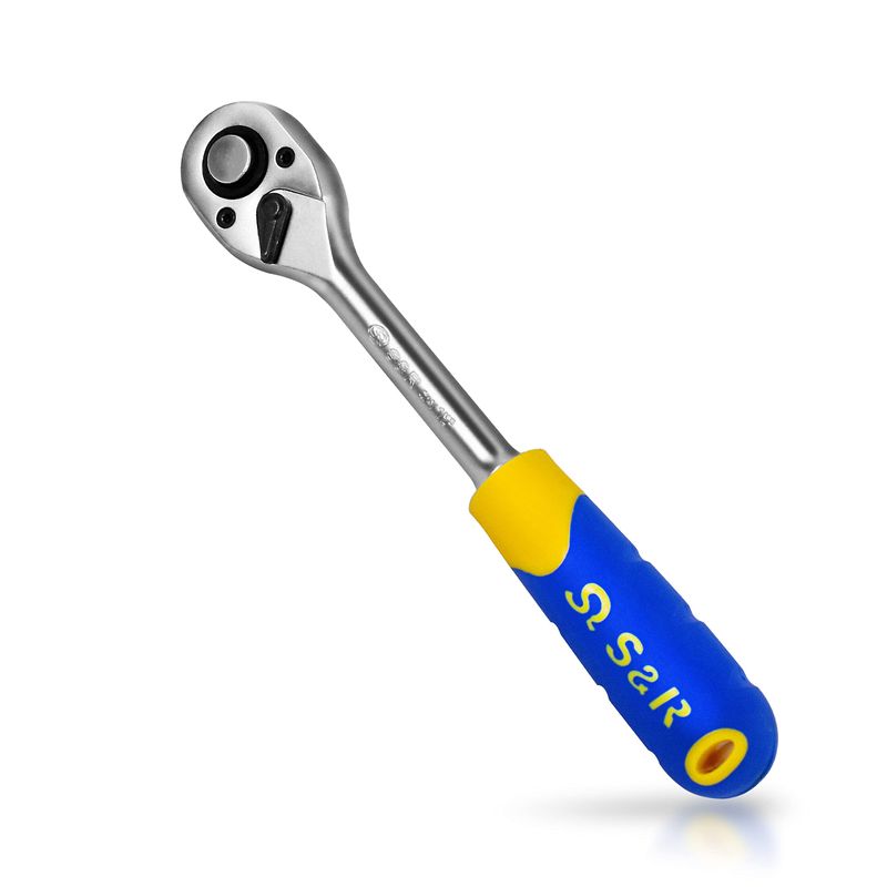 S&R Reversible ratchet 1/2 inch, CrV steel, reversible ratchet for left ...