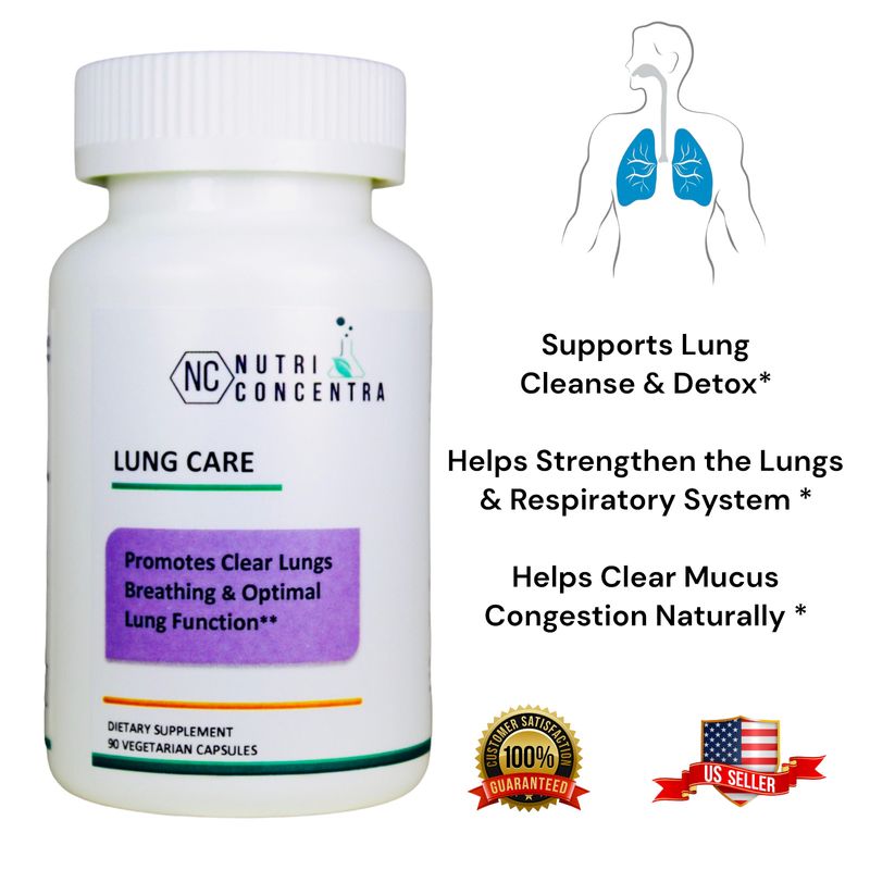 Lung Support, Keep Your Lungs Healthy, Better Breath, Biomedical Formula. - Online Marketplace ...