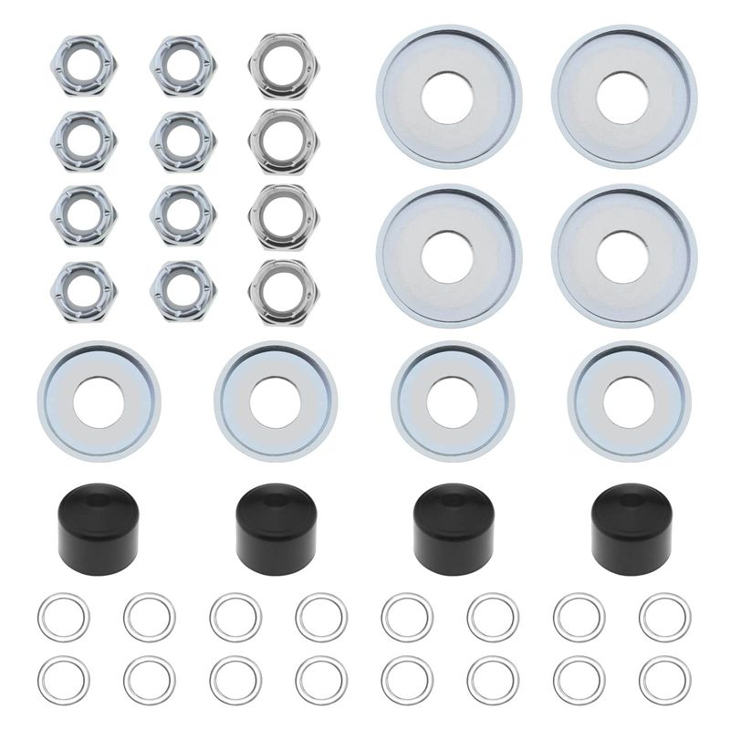Create idea 2 Sets Universal Skateboard/Skate Truck Rebuild Kit ...