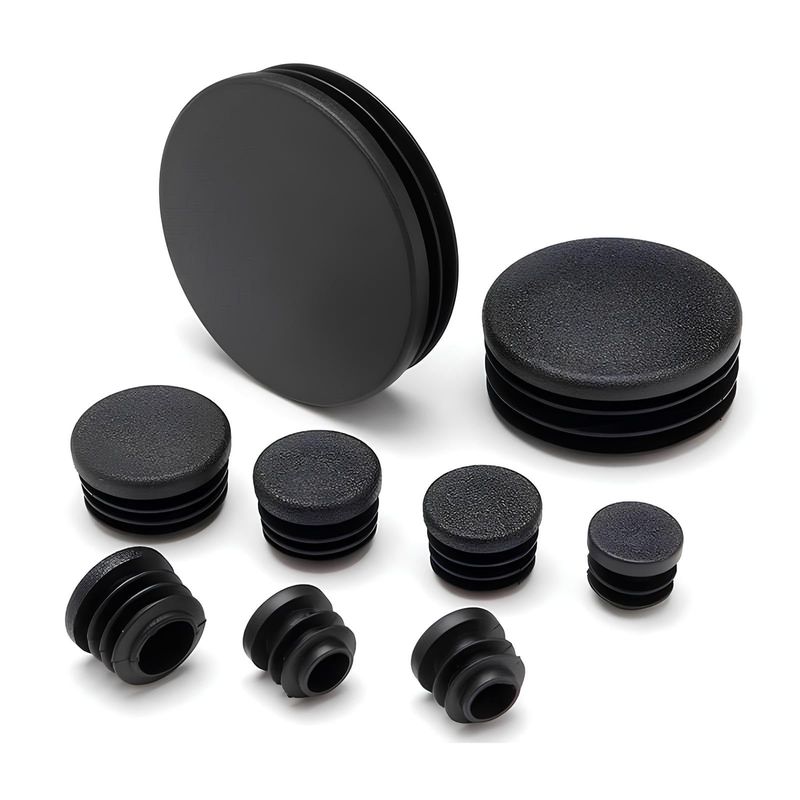 Navasen Lamellar Plugs, Round, Diameter 25 mm, Pack of 4 End Caps ...