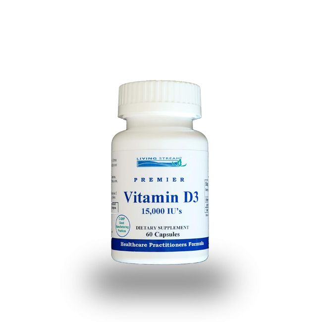 Vitamin D3 15,000 IU, 60 Capsules - EveryMarket