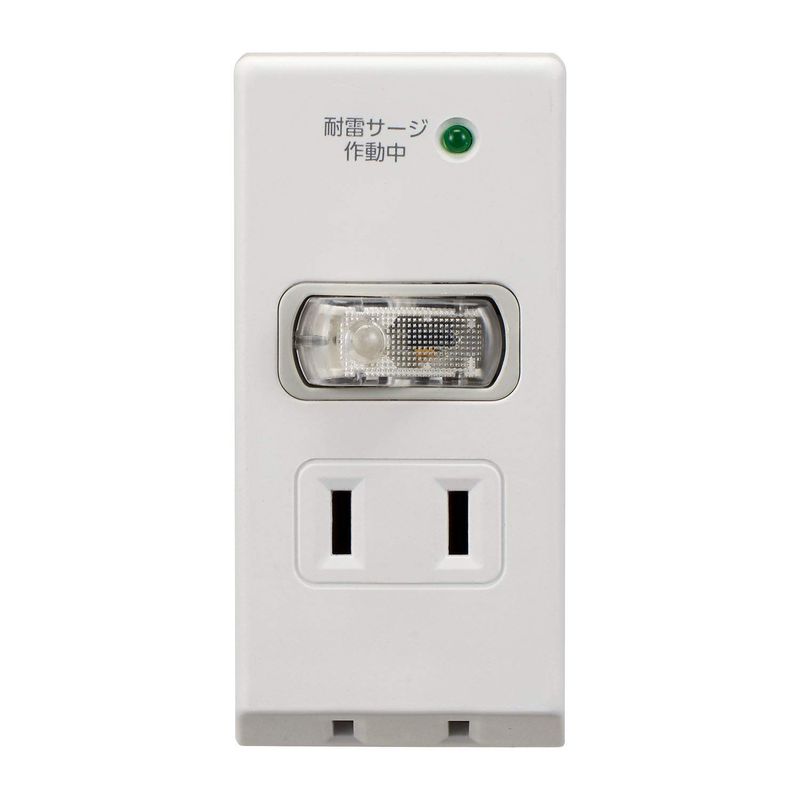 ELPA LP-S200(W) Centralized Switch Tap Outlet Power Strip Lightning ...
