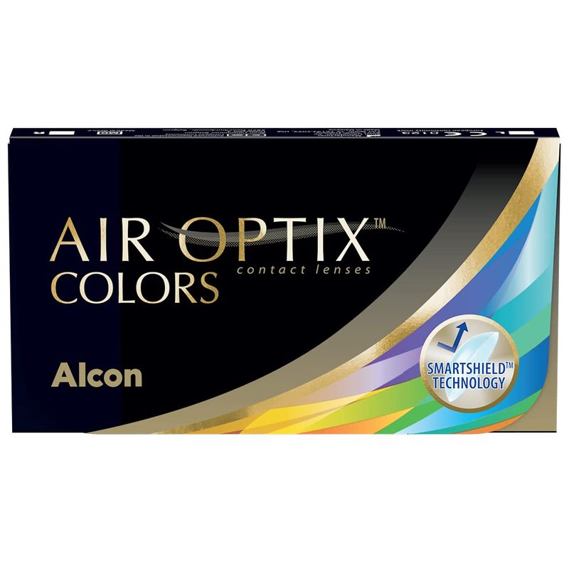 Air Optix Color Amethyst monthly contact lenses, soft, 2 pieces, BC 8.6 ...