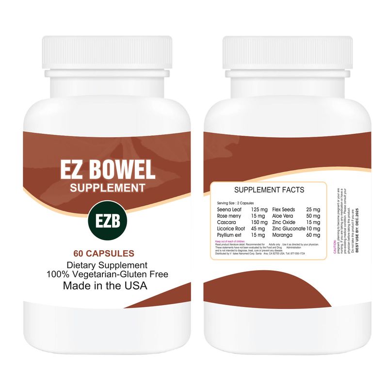 EZ Bowel Relief Supplement( Capsule 60 ct) - Online Marketplace ...
