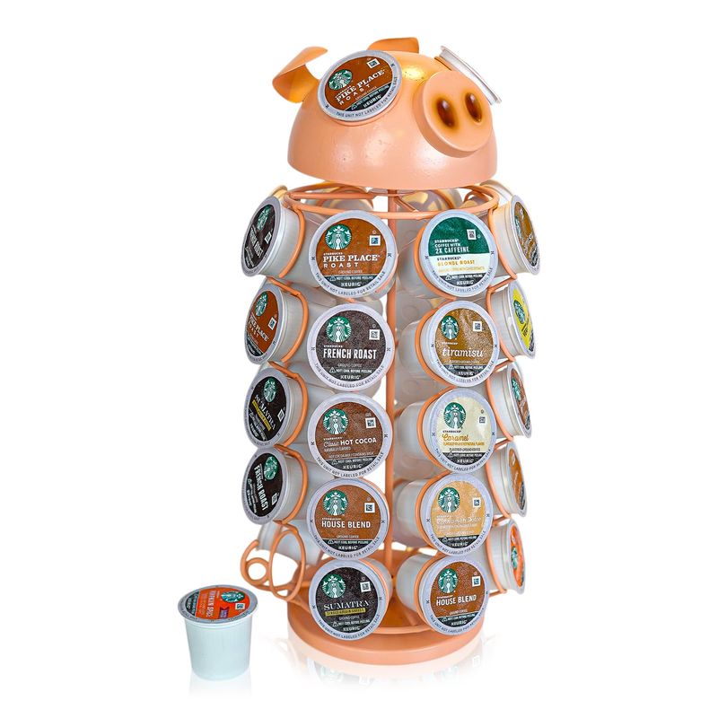 Made Easy Kit Carousel Coffee Pod Holder, Compatible with Keurig K-Pods ...