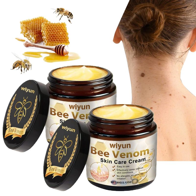 Grospe 2PCS Bee Venom Repair Cream, Bee Venom Treatment Cream, Natural ...