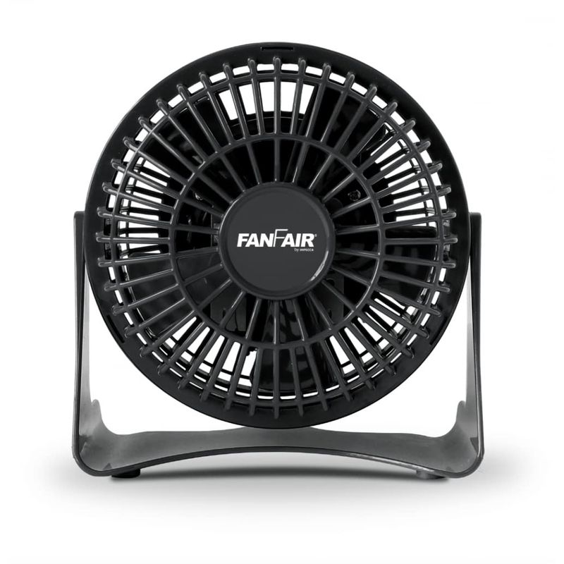 FanFair Mini High Velocity Personal Fan 4 Inch Fan Quiet Cooling, Tilt ...
