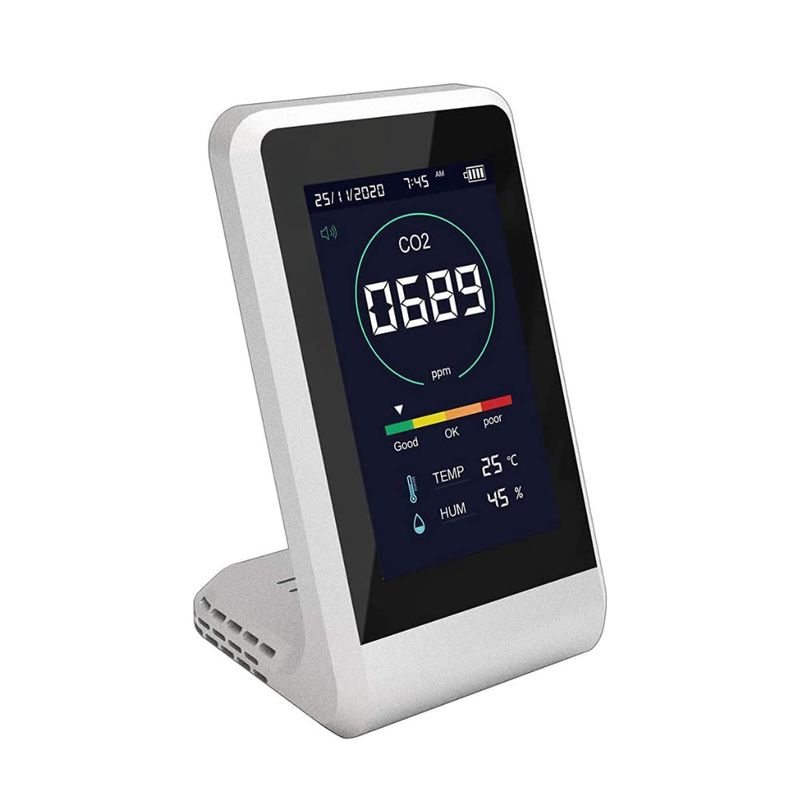 TOAMIT CO2 Manager, CO2 Concentration Measuring Instrument, Temperature ...
