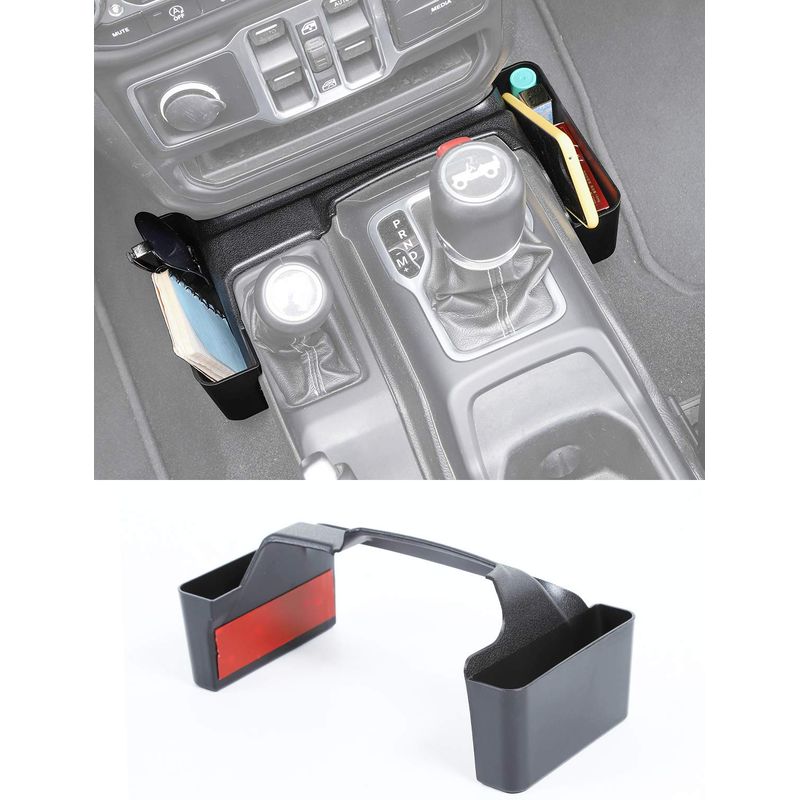 Savadicar GT-2 Shifter Storage Box, Gear Shift Console Side Tray ...