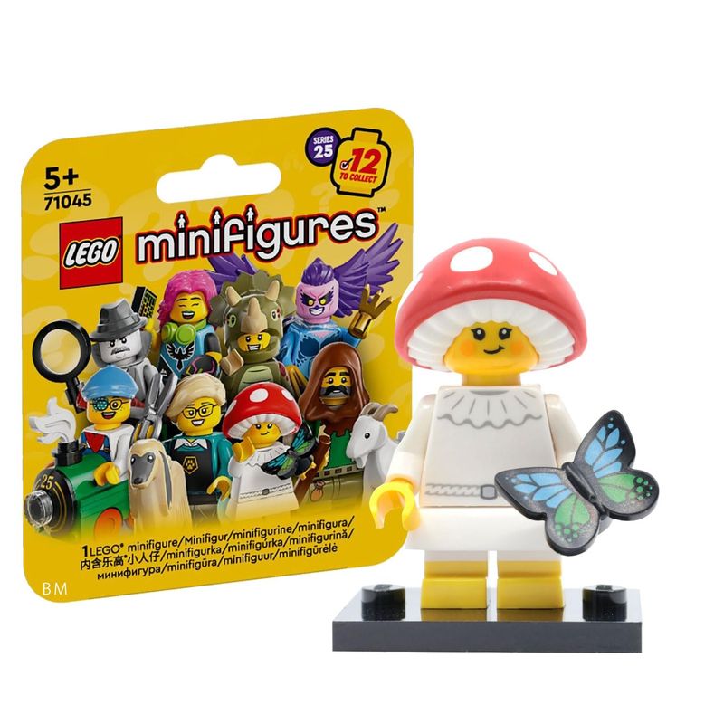 LEGO Minifigure Series 25 Mushroom Fairy | Mushroom Sprite [71045-6 ...
