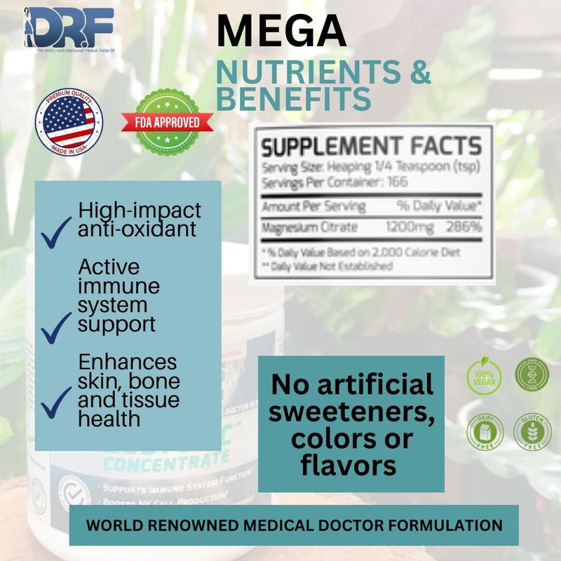 MEGA DOSE C by Dr Farrah, World Renown Medical Doctor - Online ...