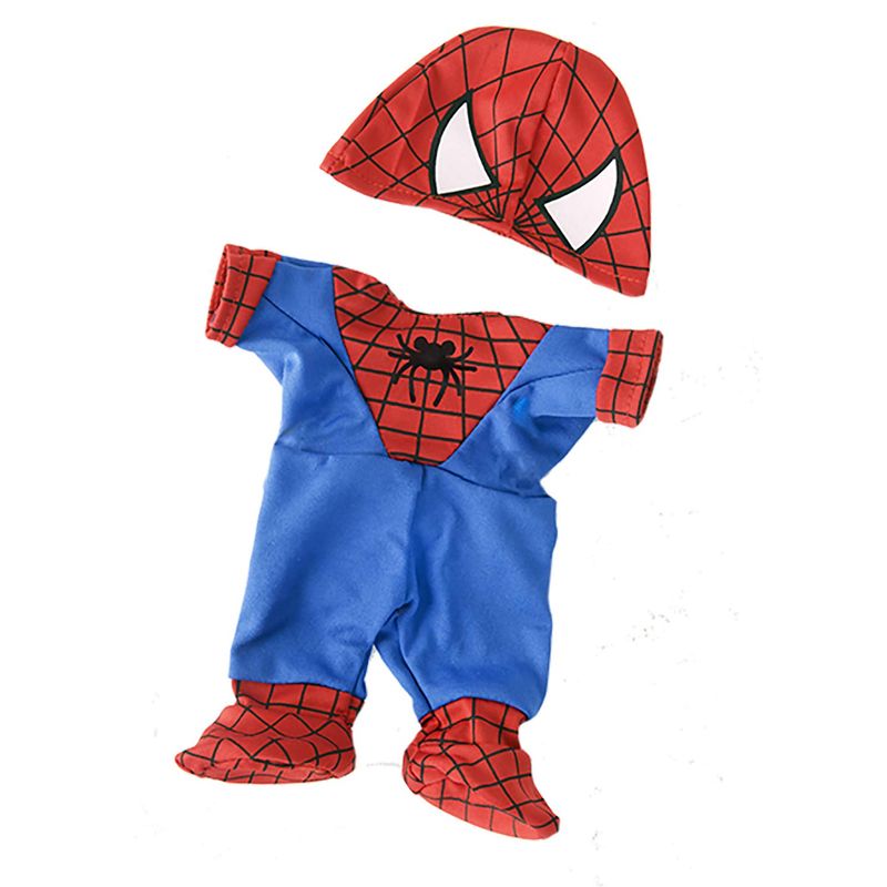 Spidey Teddy Spider Superhero Outfit Teddy Bear Clothes Fits Most 14 ...