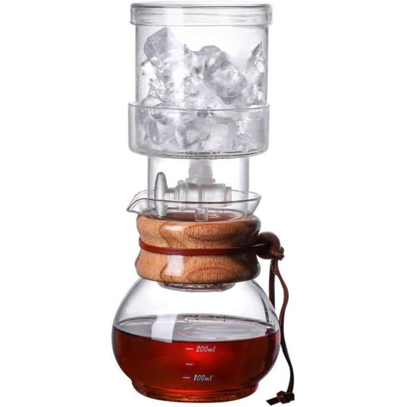Anfiodas Japanese Cold Brew Iced Drip Coffee Maker Cold Brew Coffee Pot ...