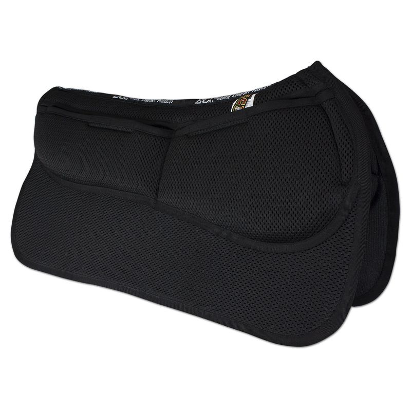 ECP Equine Comfort Products 3D Mesh Western Saddle Pad with Adjustable ...