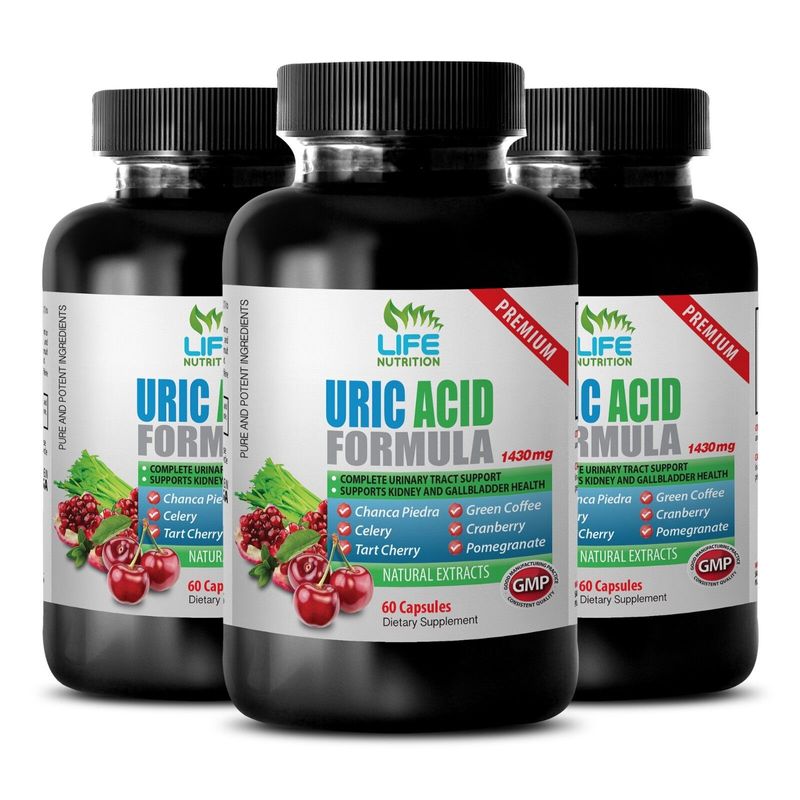 liver cleanse - Uric Acid Formula 1430mg (3) - multivitamins for gout ...
