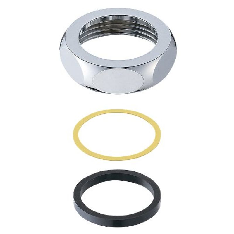 SANEI H84-32S-38 Toilet Parts Bag Nut Set for Low Tank Siphon Pipe Diameter 1.5 inches (38 mm ...