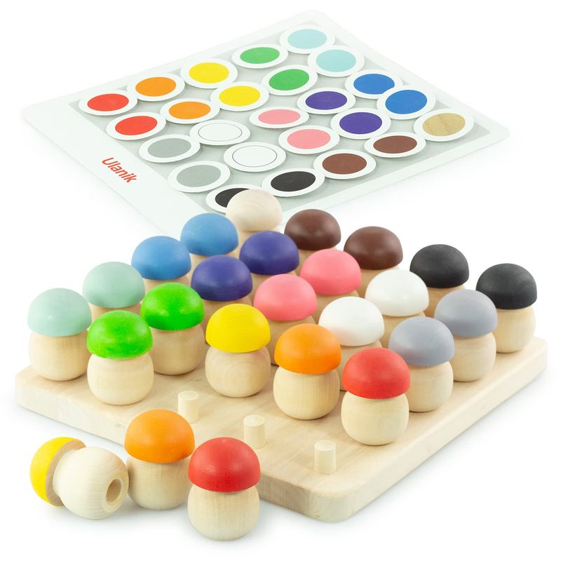 Ulanik Mushroom Glade Toddler Montessori Toys for 3 Year Old + Kids ...
