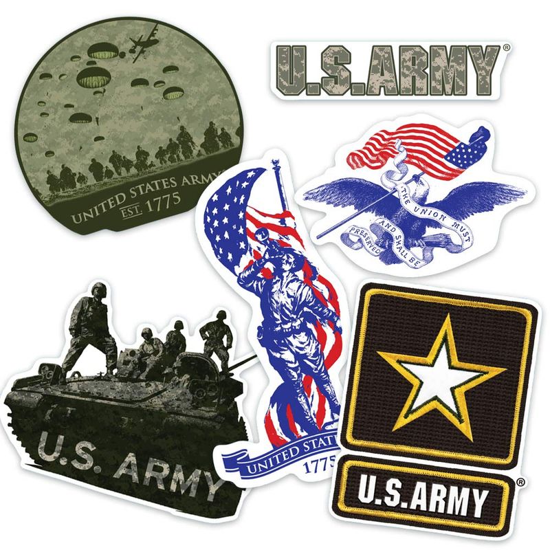 U.S. Army Logos Collectible Stickers - Online Marketplace - EveryMarket
