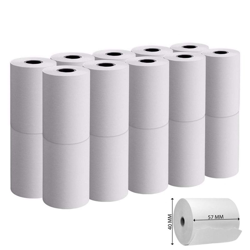 MSF Thermal Till Rolls 57MM X 40MM X 12.7MM, 20 Rolls per Box, BPA/BPS ...