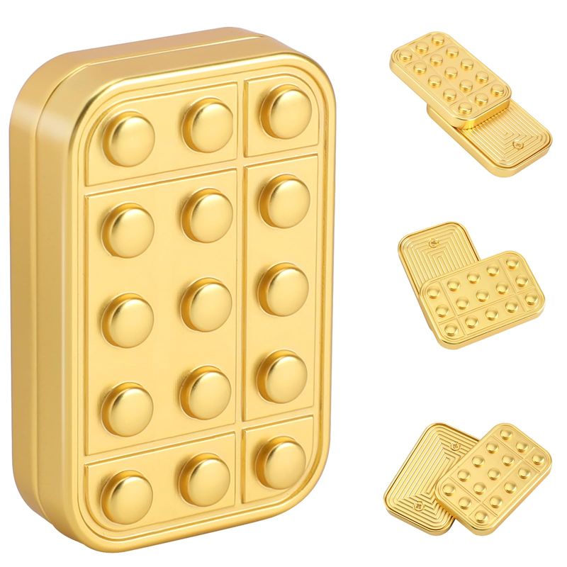 Fidget Toys for Adults Haptic Magnetic Fidget Slider Finger EDC Metal ...