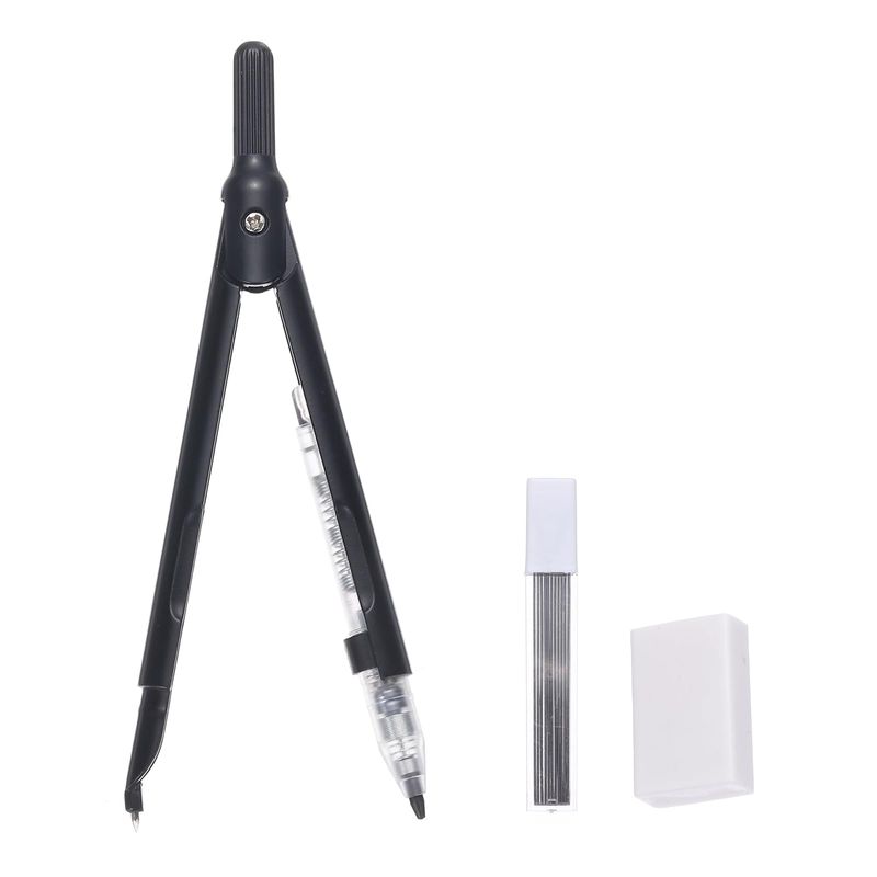 M&G Compass for Geometry, Metal Compass with Extra Leads and Eraser ...