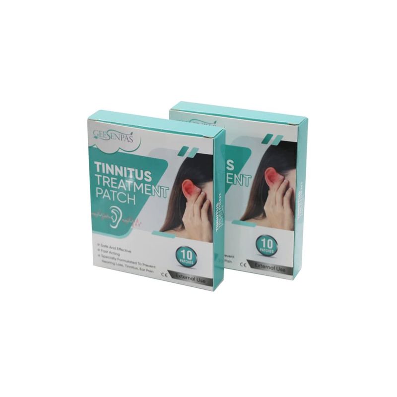 ZHEN Tinnitus Treatment Patch Ear Pain Hearing Impairment Plaster ...