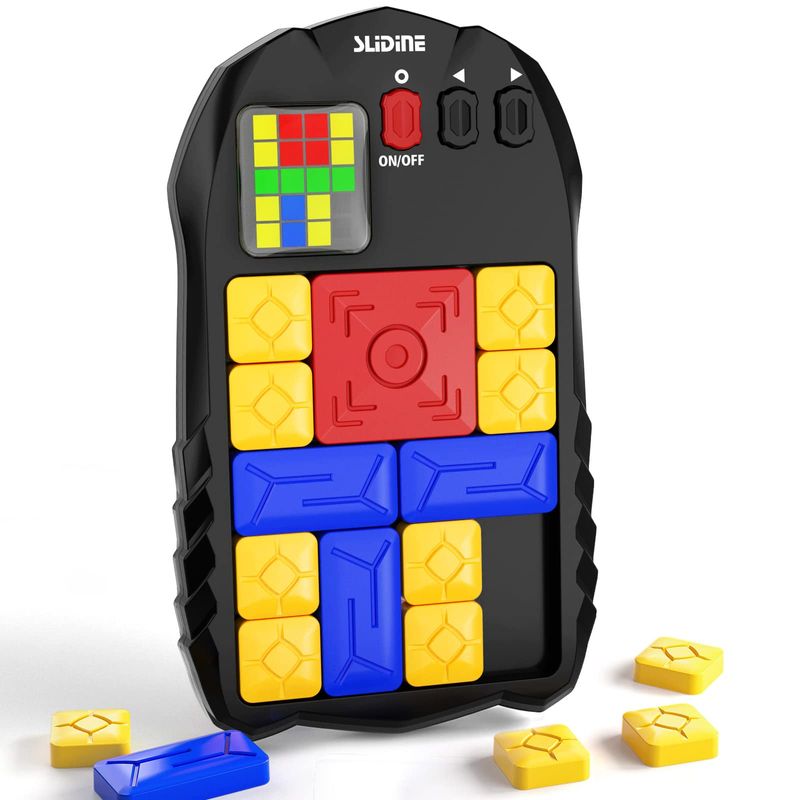 TEMI Handheld Slide Puzzle Games, 500+ Levels Super Slide Games Brain ...