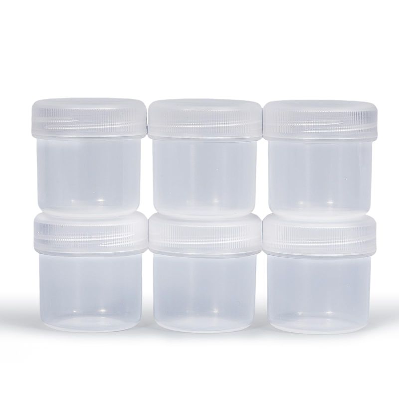 ASEVAT 1.7 oz Wide Mouth Lab Reagent Bottle, Laboratory Grade Chemical ...