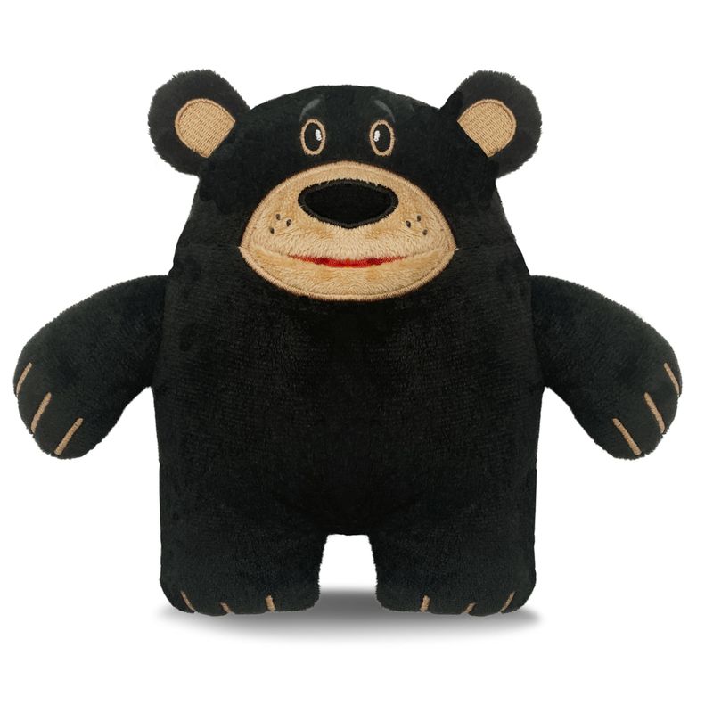 The Tooth Brigade Acorn Black Bear, 8" Tooth Fairy Pillow, Fun and ...