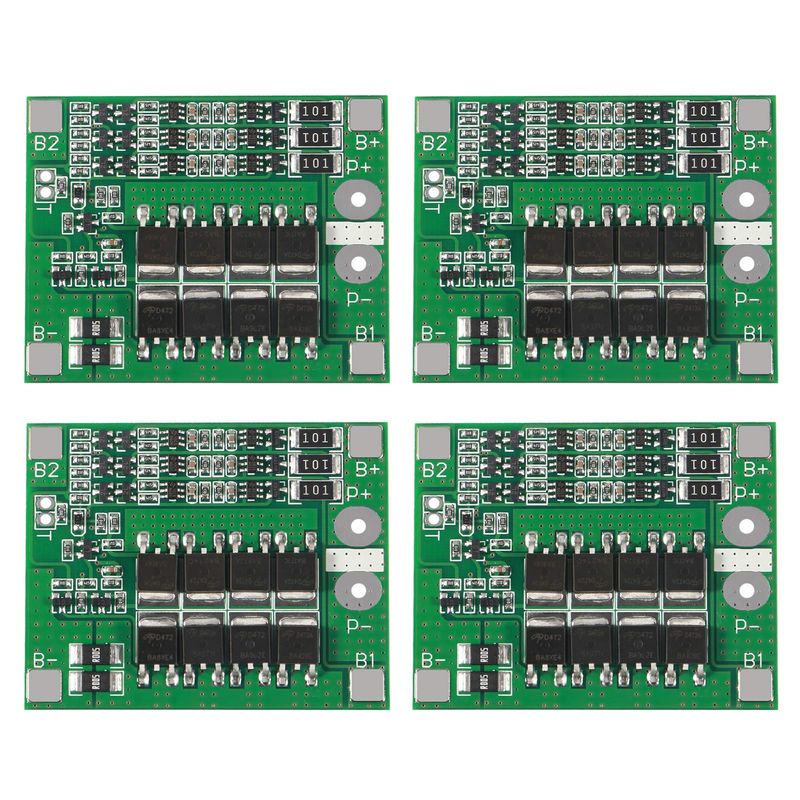 ACEIRMC 3S 12V 25A Balanced Lithium Battery 18650 Charger Protection Board with Balance for ...