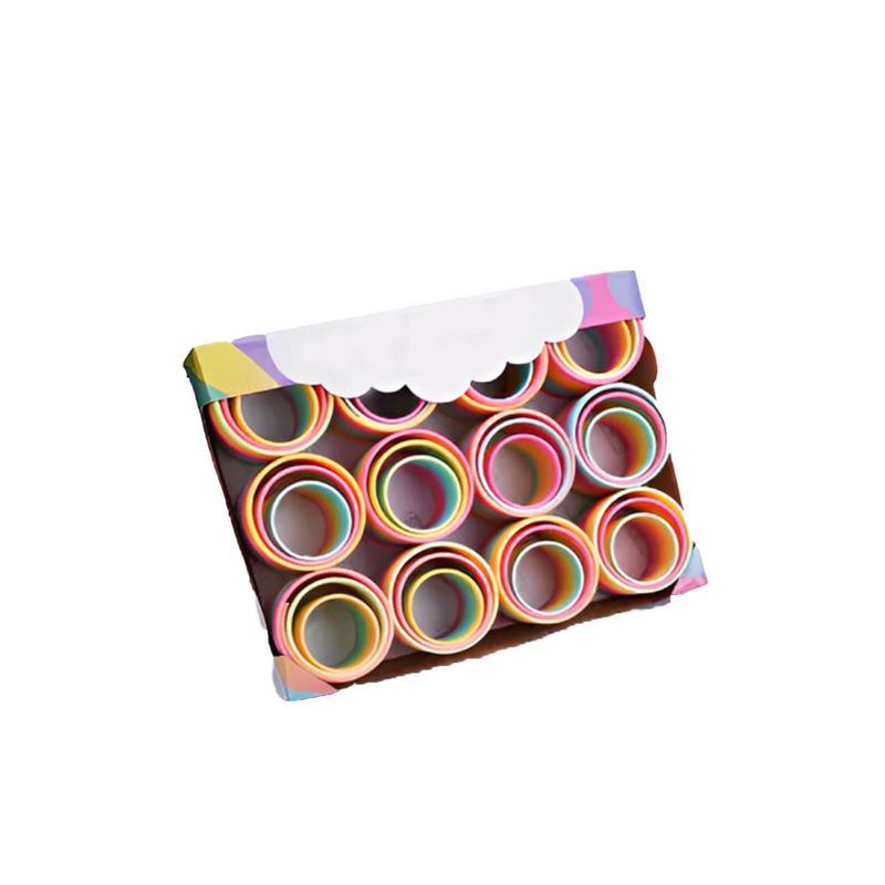 SDMAX Rainbow Spring Kids, Neon Colors, Rainbow Magic Fidget Toys ...