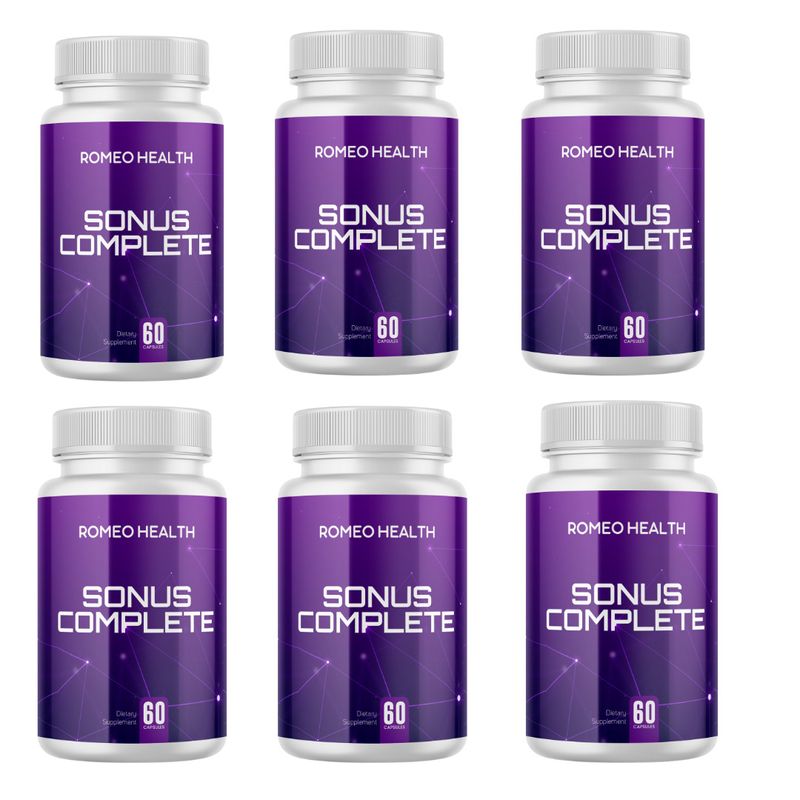 (6 Pack) Sonus Complete - Dietary Supplement 60 Capsules - EveryMarket