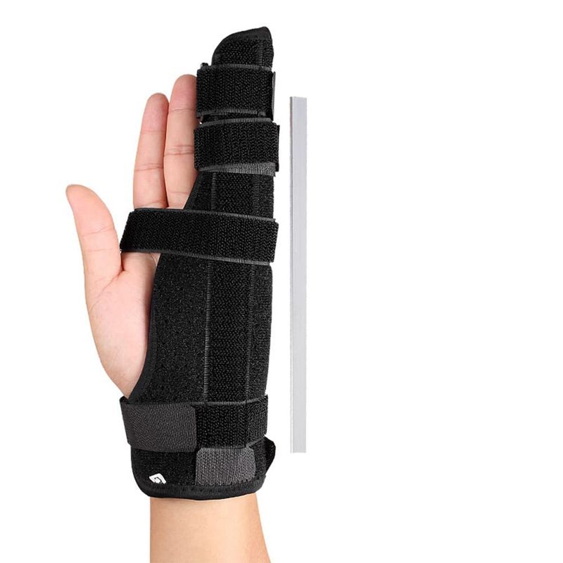 Boxer Finger Splint Adjustable Finger Brace Fracture Broken Finger ...