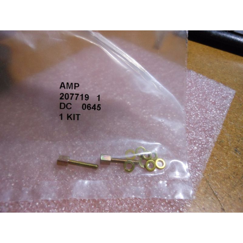 AMP CONNECTOR SCREW LOCK FEMALE KIT (5 KIT LOT) PART # 207719-1 ...