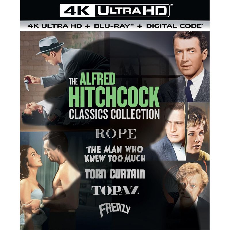 The Alfred Hitchcock Classics Collection (Rope / The Man Who Knew Too Much / Torn Curtain ...