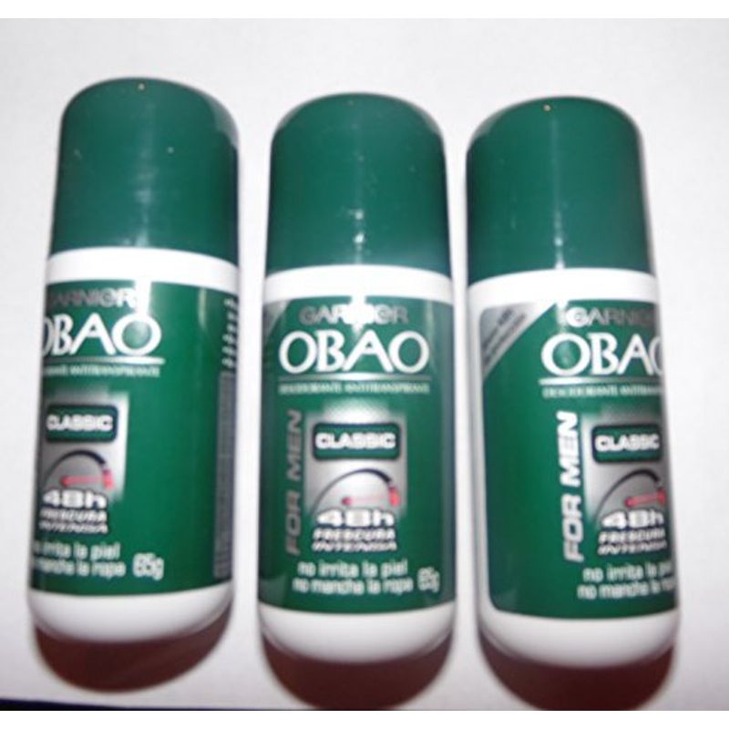 Garnier OBAO Deodorant Men ACTIVE 65g.(3pack)(Green) classic - EveryMarket