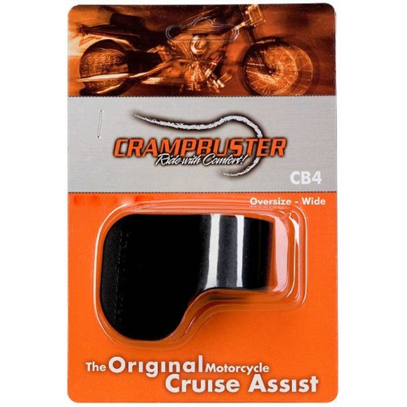 Crampbuster CB4 Black Throttle Mounted Motorcycle Cruise Assist ...