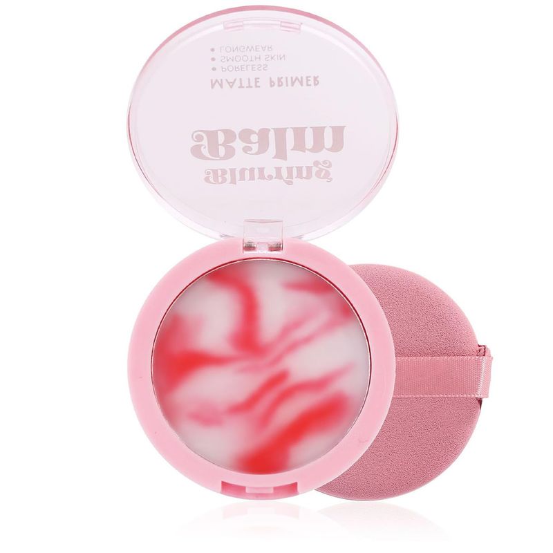 Jelly Pressed Powder, Oil-Control Face Compact, Pressed Powder with ...