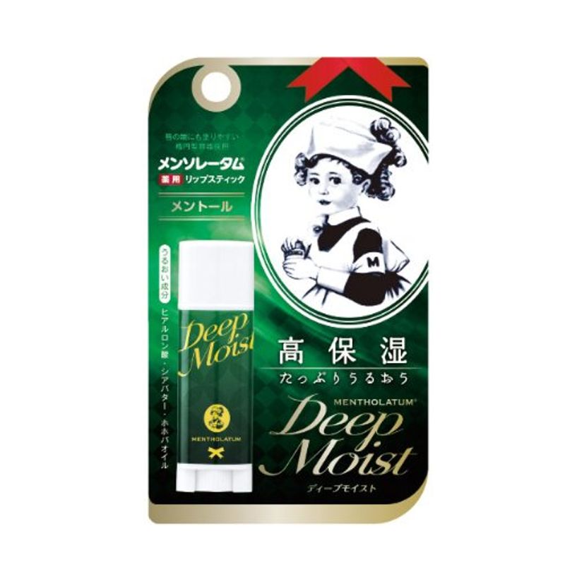 Rohto MENTHOLATUM LipCare Deep Moist Menthol 4.5g (japan import ...