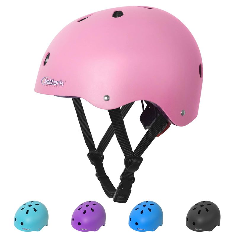 MammyGol Girls Bike Helmet Kids Skateboard Helmets Adjustable Multi ...